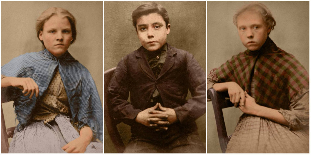 These Colorized Photos Paint a Picture of How Society Treated Children ...