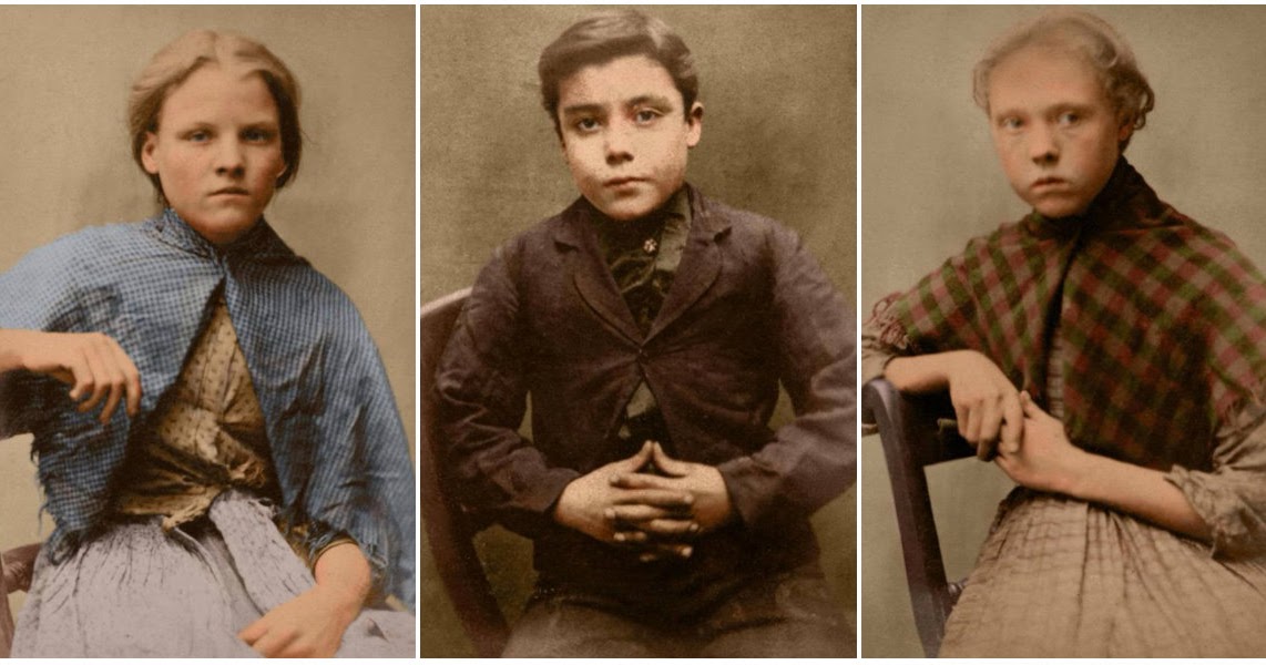 These Colorized Photos Paint a Picture of How Society Treated Children ...