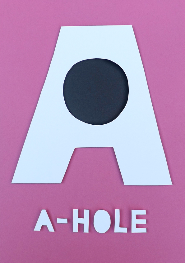 Paper Acrobat: A-Hole