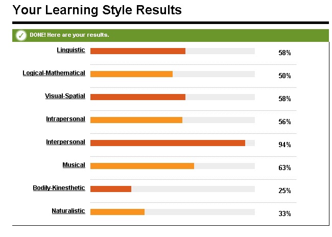 wendy will ramble...: learning styles