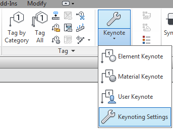 Revit keynote - jnrda