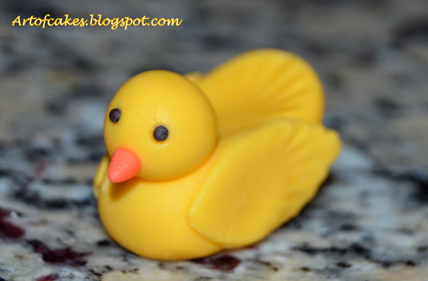 Art Of Cakes: Fondant Duck