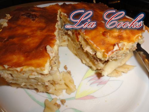 my homemade flavors: ΠΑΣΤΙΤΣΙΟ ΜΕ ΛΑΧΑΝΙΚΑ ΚΑΙ ΚΙΜΑ