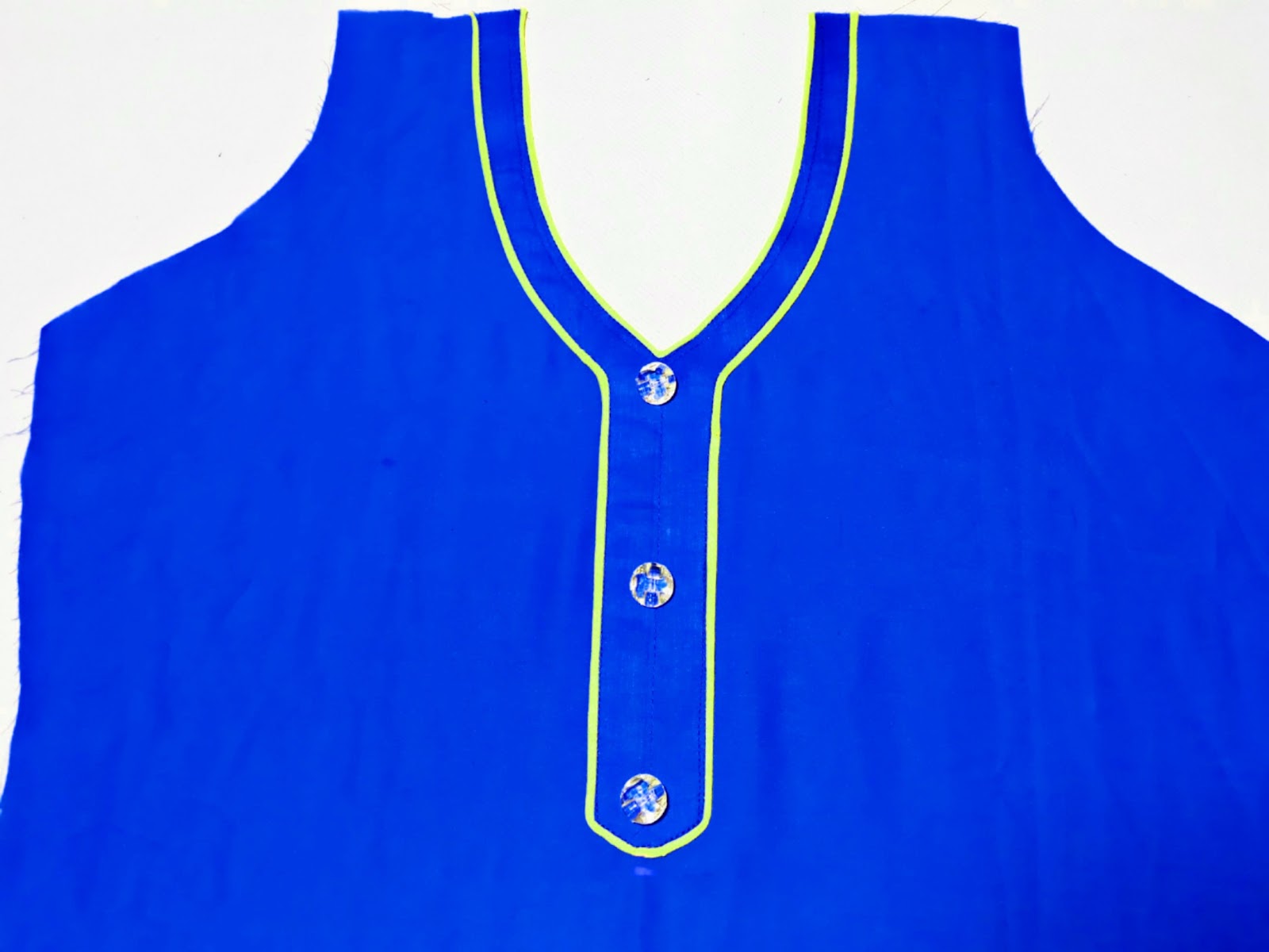 Kameez neck : piping neck design cutting and stitching