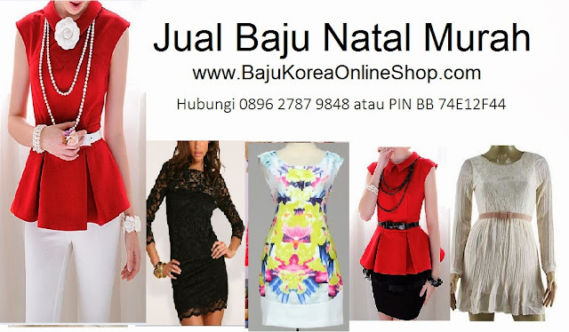 model gaun natal terbaru