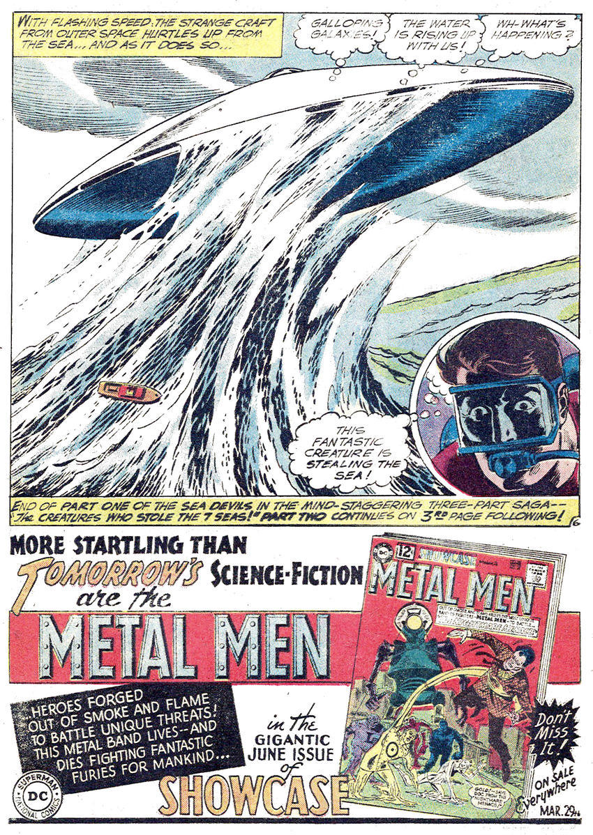 Pappy's Golden Age Comics Blogzine: Number 1648: Sea Devils, alien ...