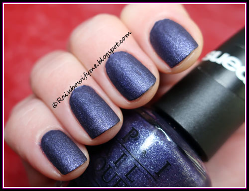Rainbowify Me ~ Nail blog: OPI ~ Ink Suede