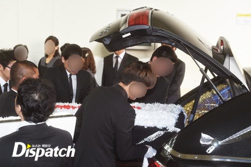 ShowbizAsiaUpdates: Grief at Ladies' Code Rise's Funeral