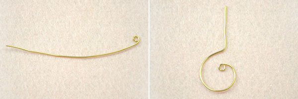 Crafting Wire: Easy Tutorial about How to Make Gold Dangle Earrings