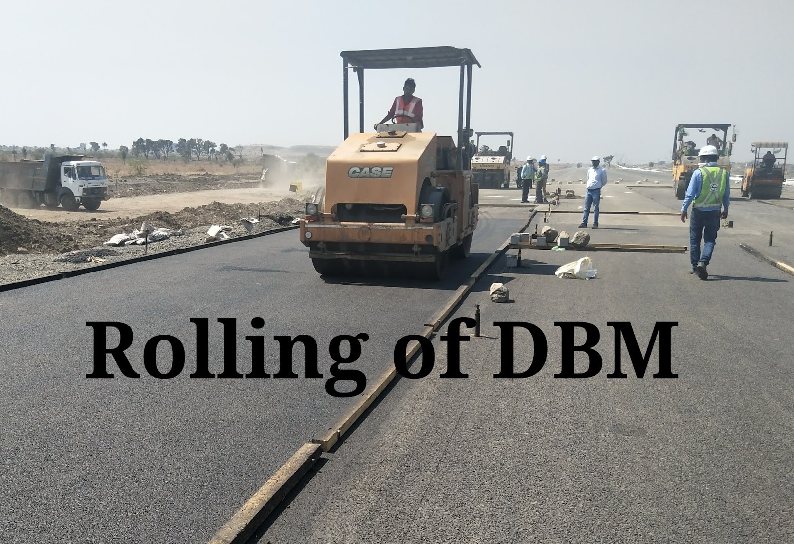 Process of laying of DBM/ BC( weather limitations, Rolling of laid ...