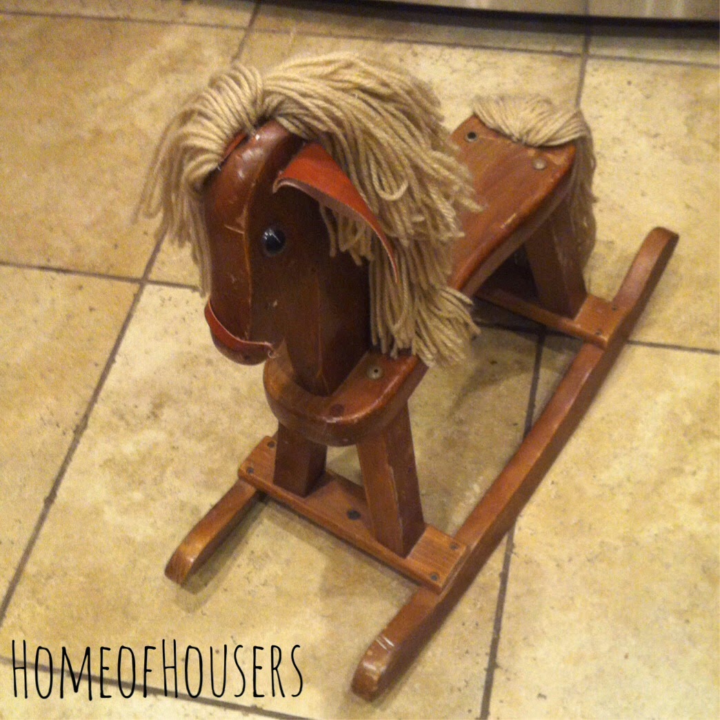 Home of Housers: Vintage Baby Rocking Horse