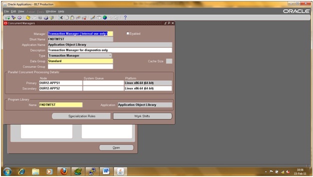 Oracle Application Dba Documentation Configure Oracle Parallel