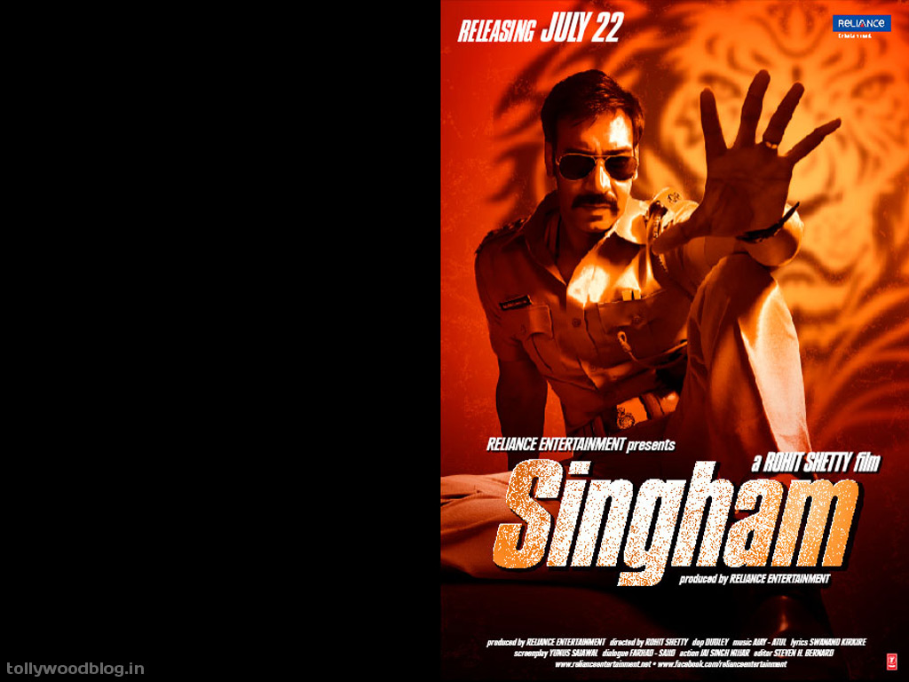 Ajay Devagan's Singham Wallpapers Posters