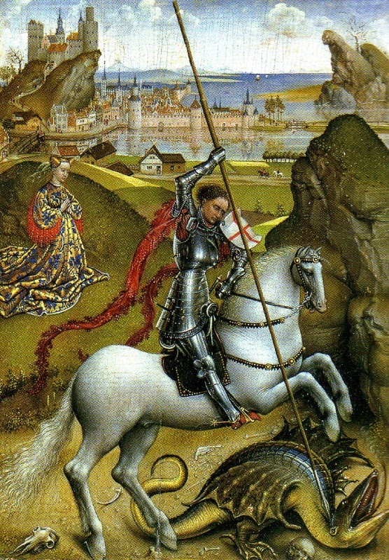 Brugse legenden en verhalen: De legende van Sint-Joris en de draak