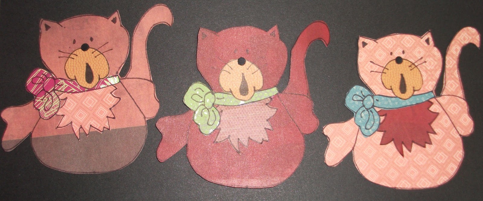 In My World: Paper Piecing: Cat with Fluffy Chest **NEW**