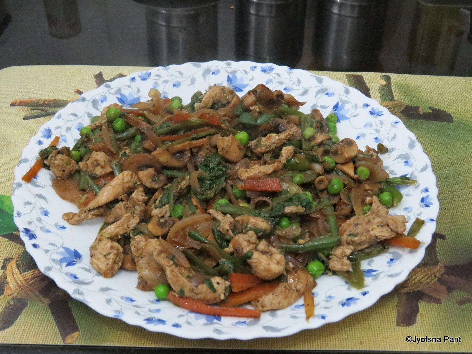 With Love from Mom's Kitchen: All Stir Fry Veggies and Chicken