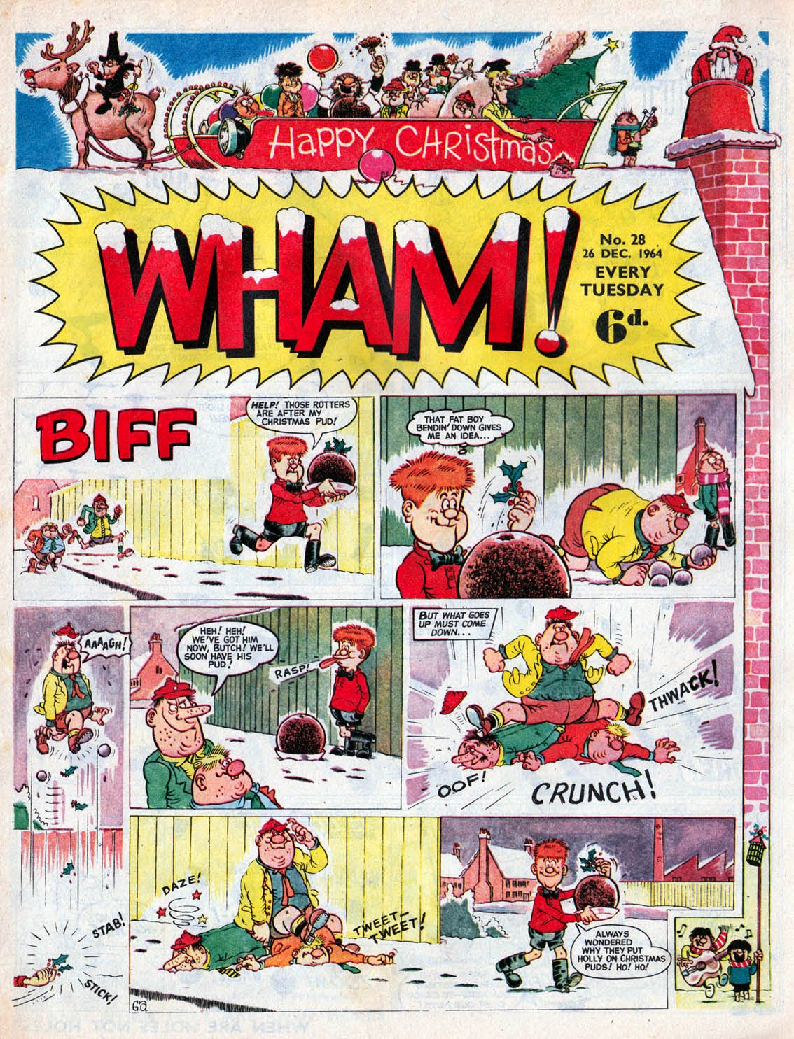 BLIMEY! The Blog of British Comics: Christmas Comics: WHAM! (1964)