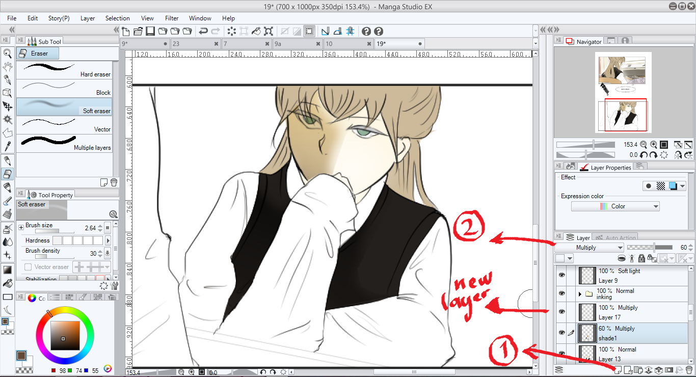 CARA SHADING GAMBAR ( DIGITAL PAINTING ) 2 STEP - MAYAGAMI