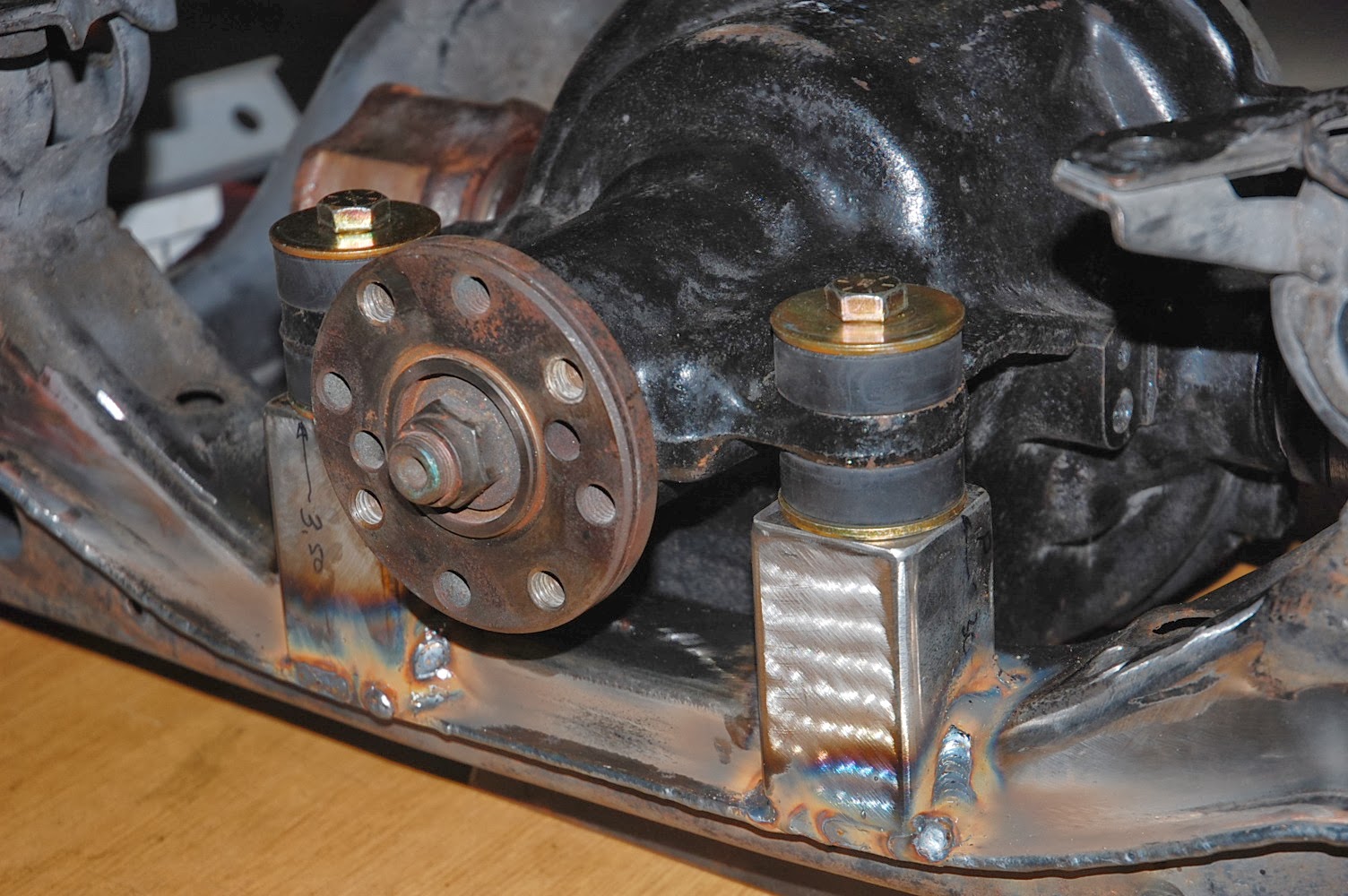 MiataV8 Conversion: Rear subframe