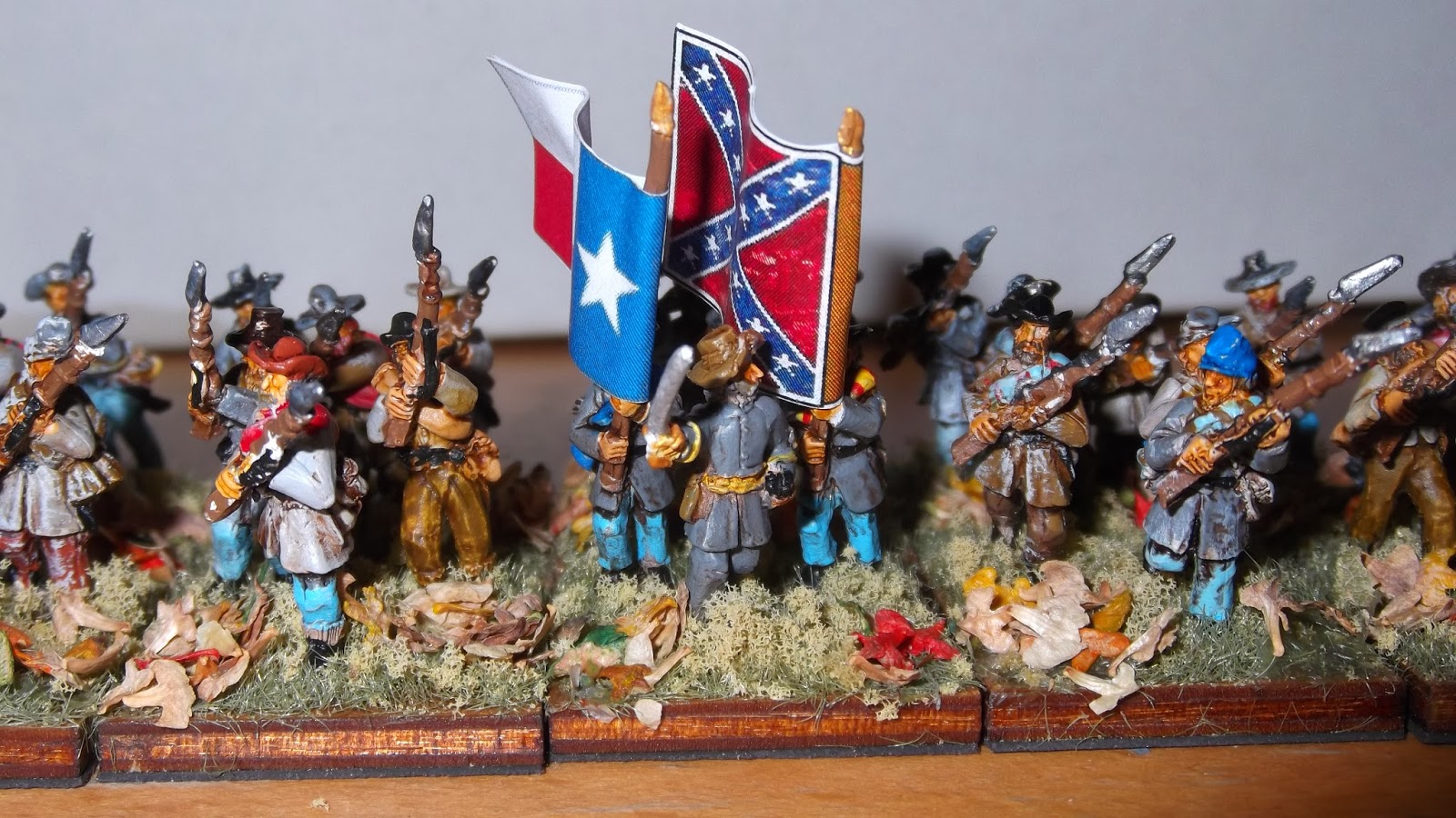 Fencing Frog: 1st Texas Regiment