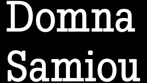 Fogosa Fuga: Domna Samiou, cantora grega