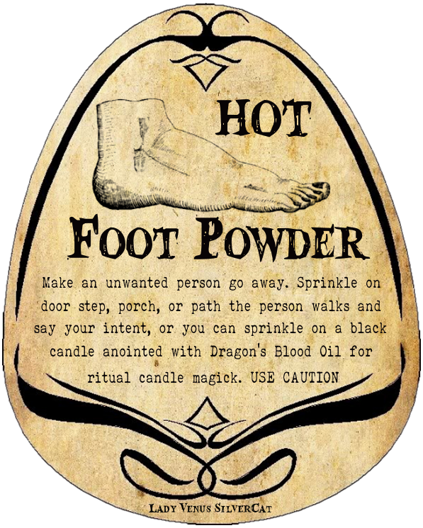 Hot Foot Powder | The Wiccan Willow