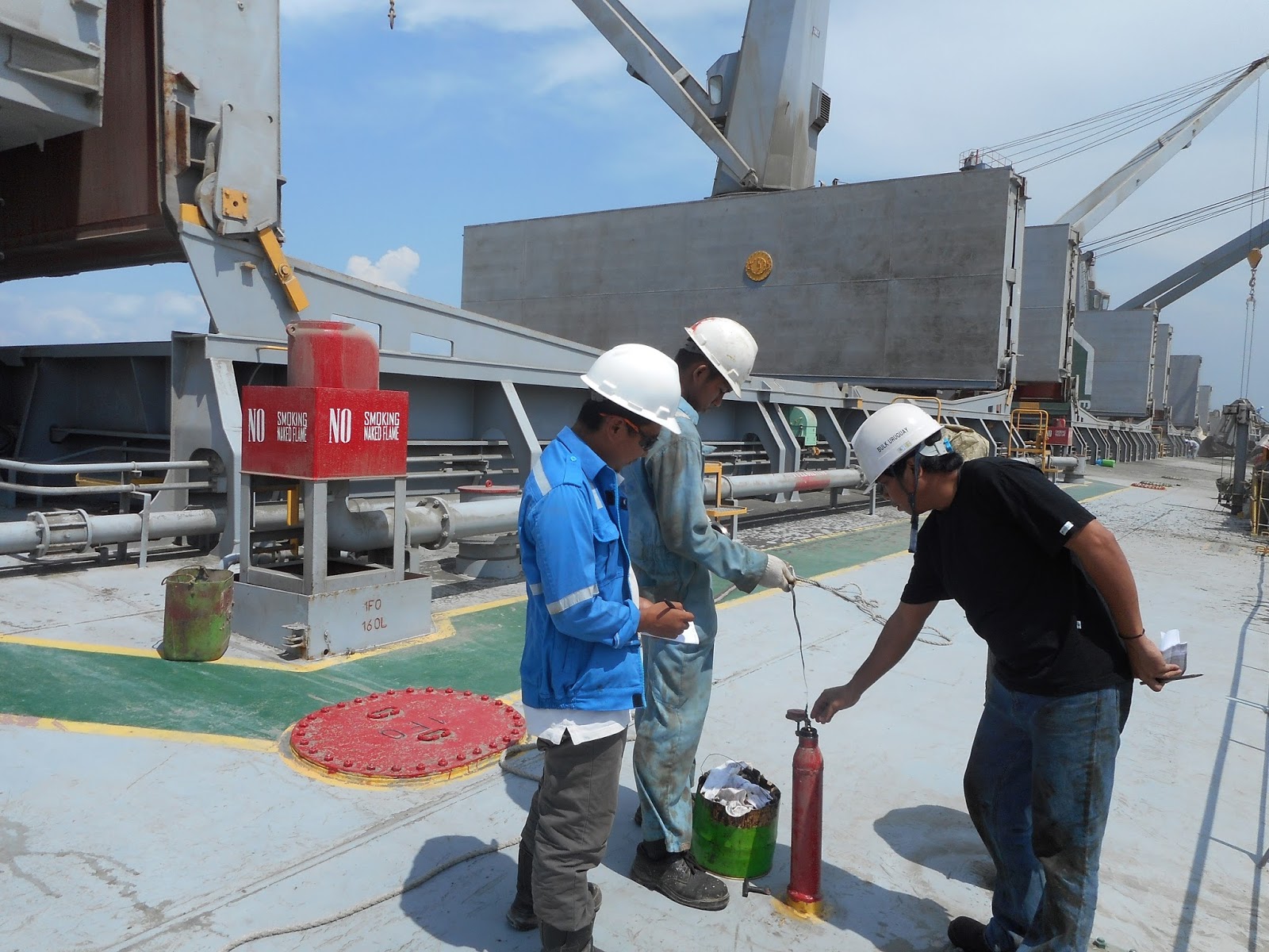 On/Off Hire Vessel Condition Survey | PT. Binaga Ocean Surveyor (BOS)