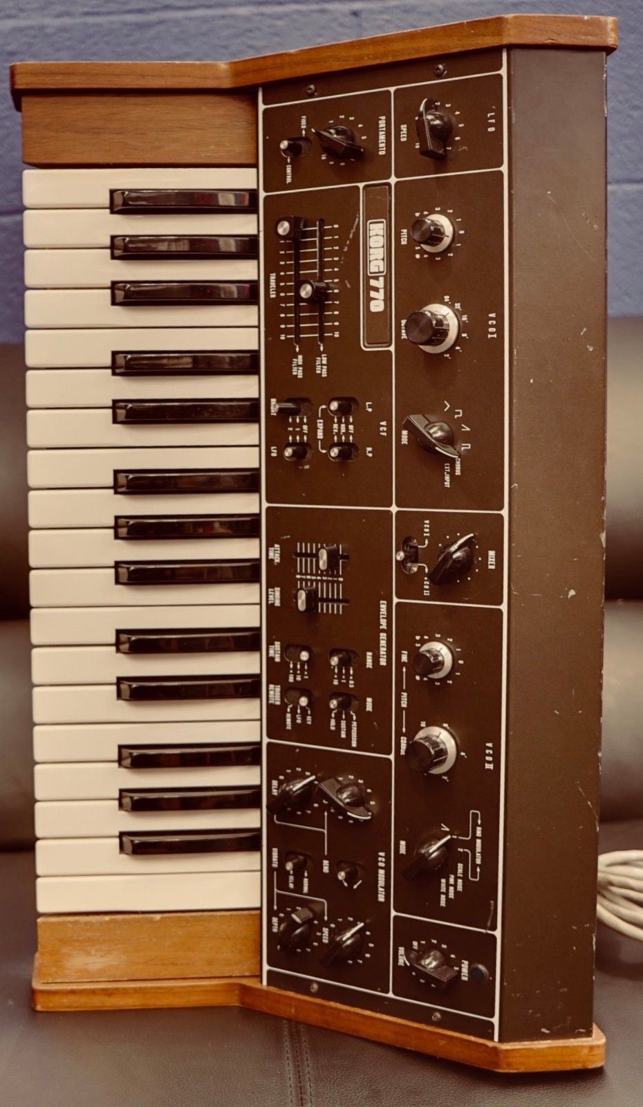 MATRIXSYNTH: Vintage Korg 770 Analog Synthesizer 1976 SN 770073