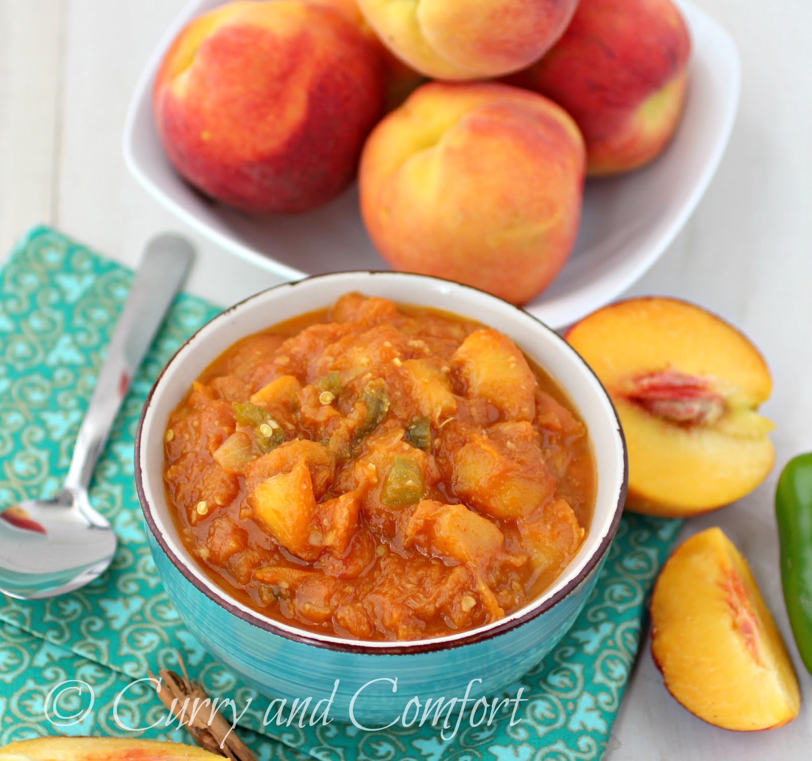 Kitchen Simmer: Spicy Peach Chutney