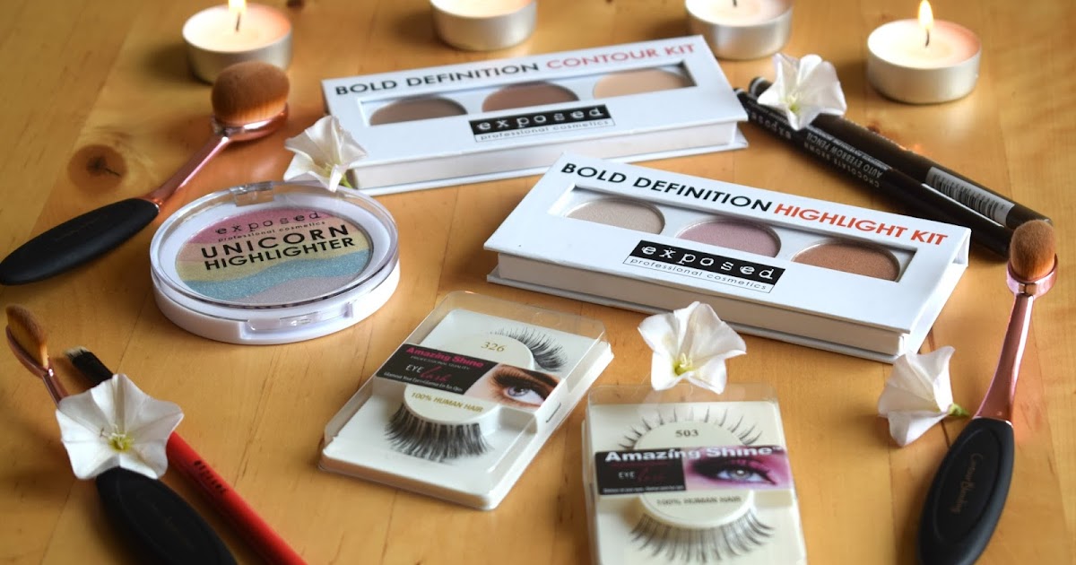 NEW FROM JUST ESSENTIALS - Exposed Cosmetics + Amazing Shine Lashes ...