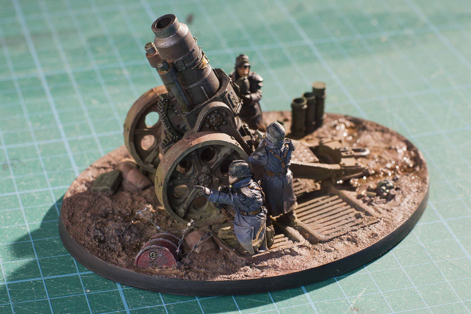 Revisiting the warp...: Death Korps of Krieg Heavy Mortar...