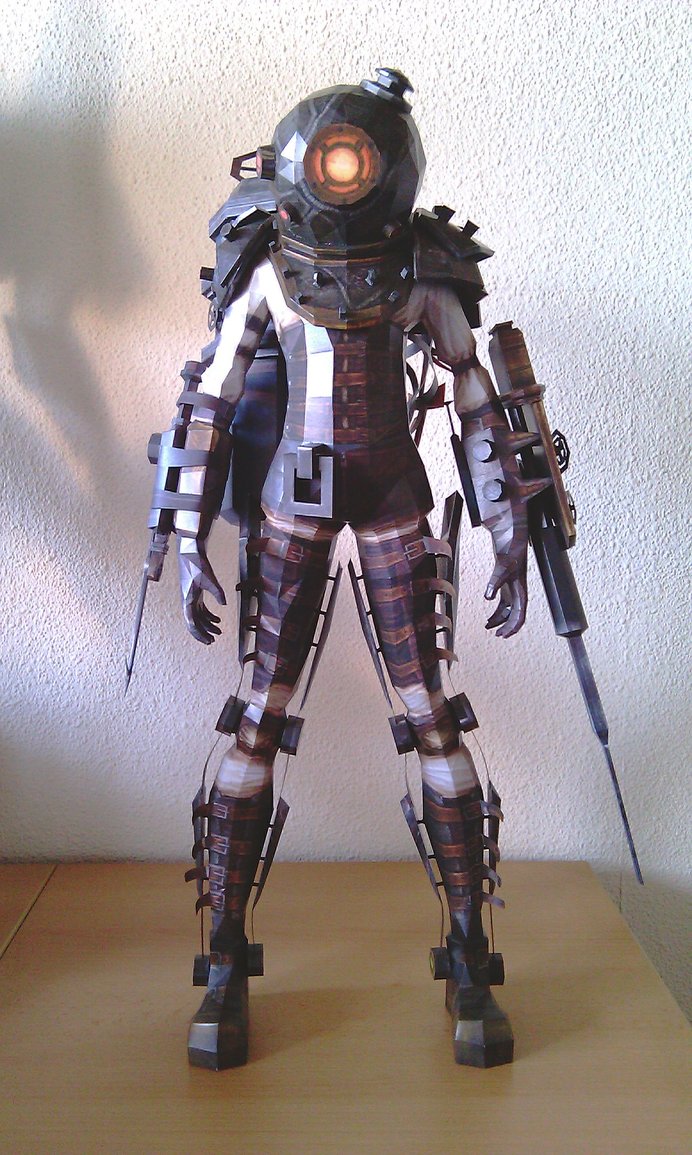 BioShock 2 Bigsister Papercraft | Papercraft Paradise | PaperCrafts ...