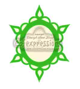 Cheryl Ann First Expressions: Free SVG Friday - Fancy Scallop Oval Frame