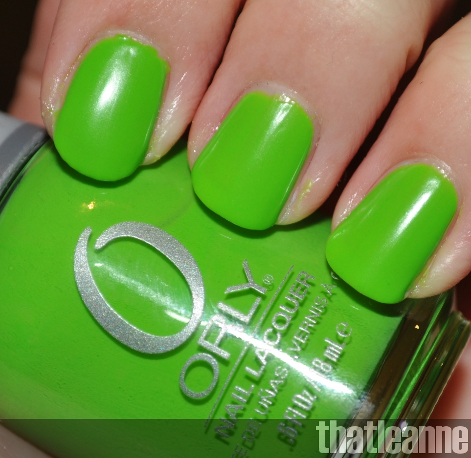 thatleanne: Orly Happy Go Lucky swatches and Vacation Update!