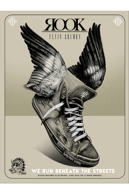 Rook Brand Posters | skullsandstuff