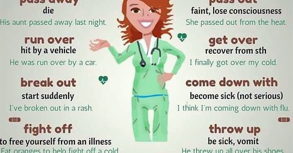 HEALTH PHRASAL VERBS