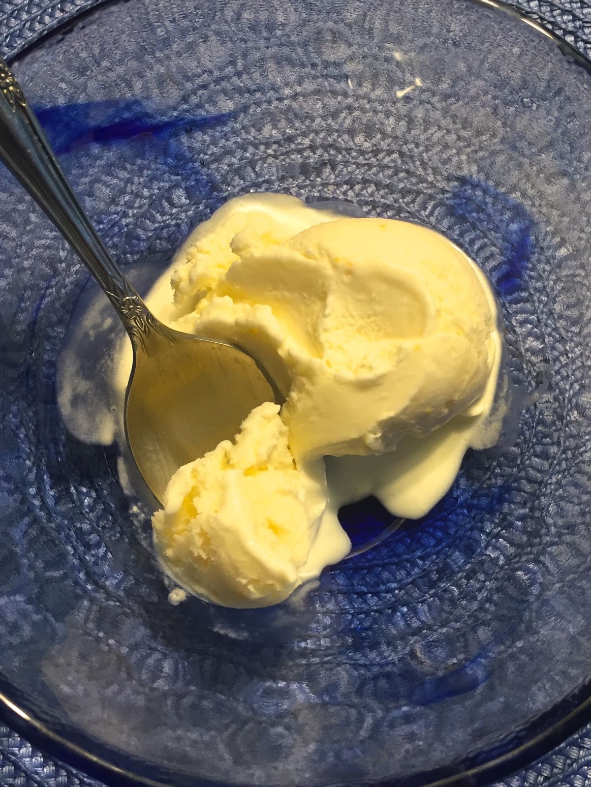 Savory Sweet and Satisfying: Orange Creamsicle Ice Cream