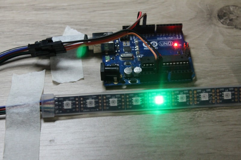 DQSoft: Comandando com um Arduino uma Fita de LED com CI APA102