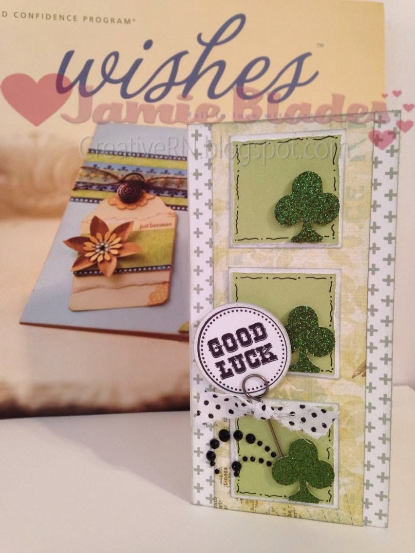 Creative Projects: Good Luck card