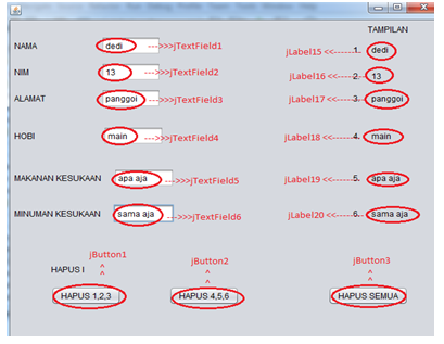 Membuat program hapus java dengan netbeans IDE 7.3 - study.blog
