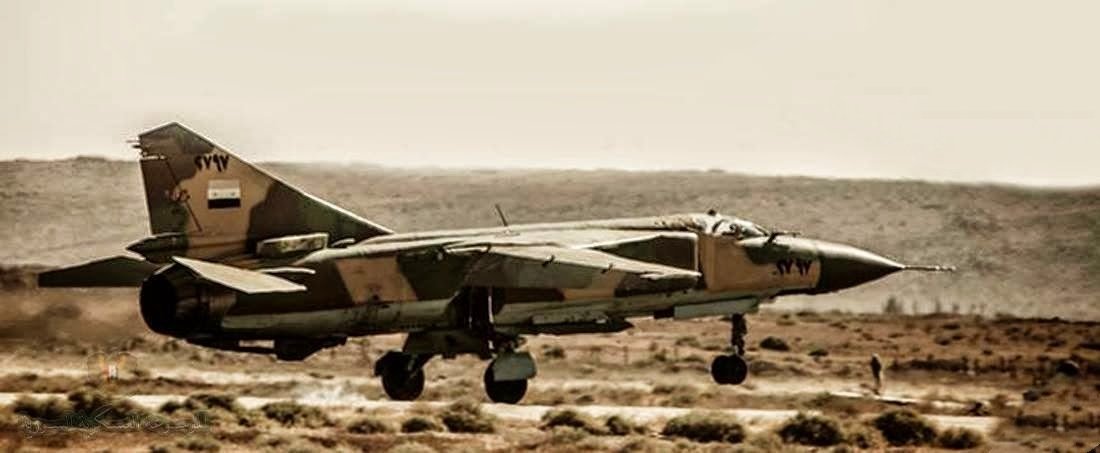 History and military technology: MiG-23 shot down in Syria