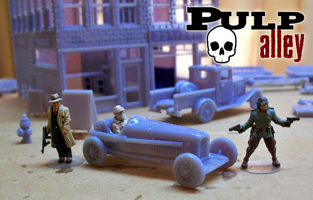 Wargame News and Terrain: Pulp Alley: Cool Pulp Rally Vehicles ...