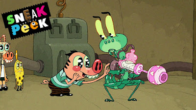 NickALive!: Sneak-Peek Of Brand-New "Pig Goat Banana Cricket" Episode ...