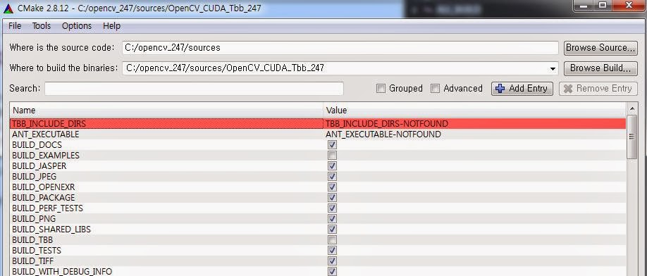 MareArts Computer Vision Study.: Install TBB + CUDA with OpenCV, ( How ... MareArts Computer Vision Study.: Install TBB + CUDA with OpenCV, ( How ...