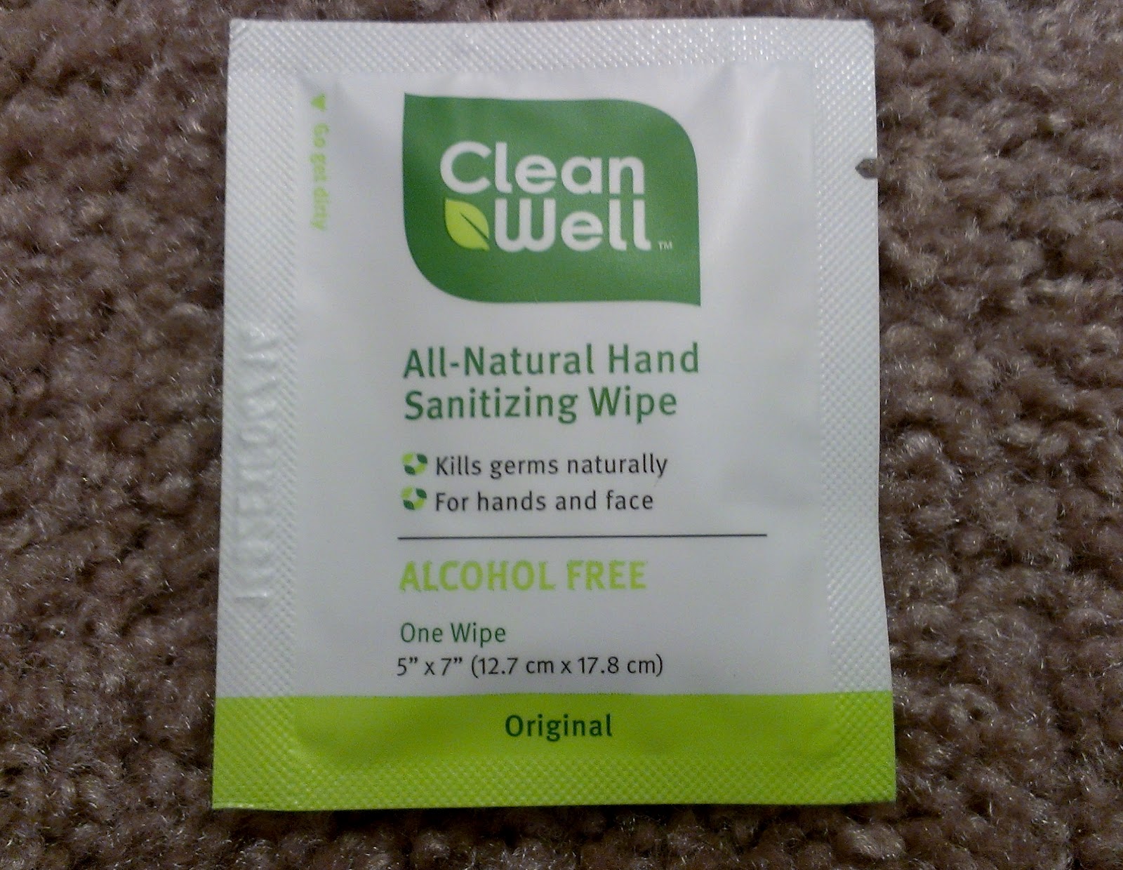 NaeSays: CleanWell Natural Hand Sanitizer Wipes Review