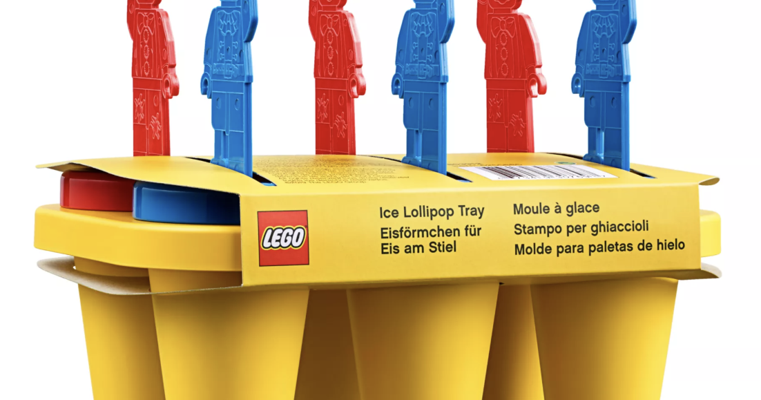 Satchel: New LEGO Brick Ice Lollipop Freezer Tray - Easter Bank Holiday ...