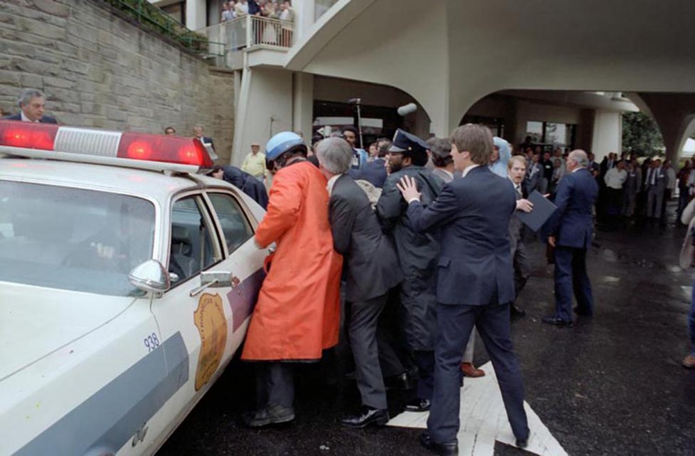 Attempted Assassination of Ronald Reagan, 1981 ~ Vintage Everyday