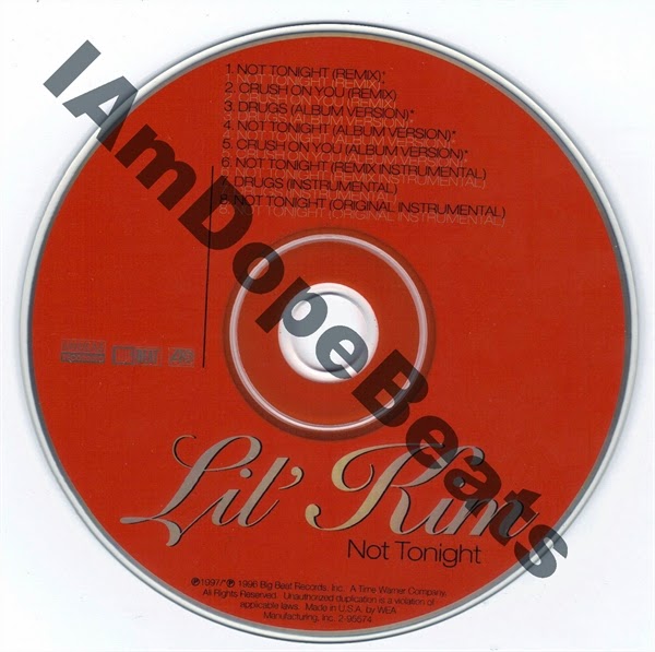 iAmDopeBeats Catalog: Lil' Kim - Not Tonight [CD Single]