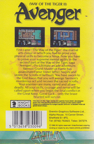 C64 Retro-Gaming: Avenger