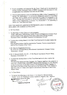 PROMETRICS Finance : Gratuity Trust for Gratuity Funding - Compliance ...